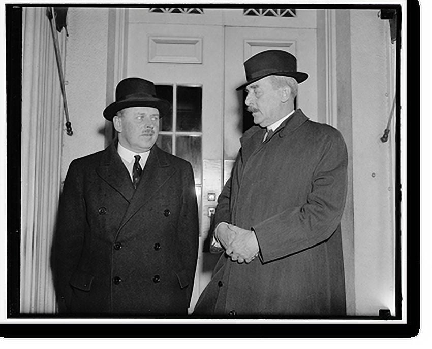 Historic Print, White House callers. Washington, D.C., March 16 ...