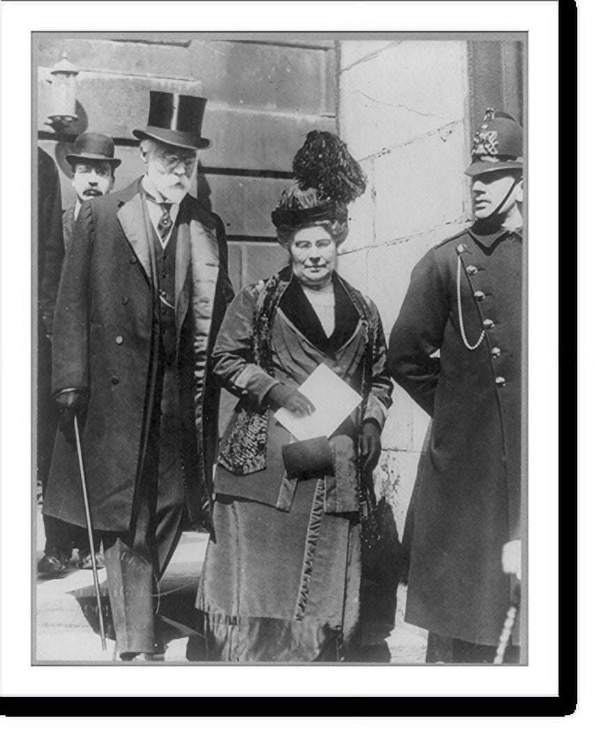 Historic Print, [Whitelaw Reid, 1837-1912, and wife Elisabeth (Mills ...