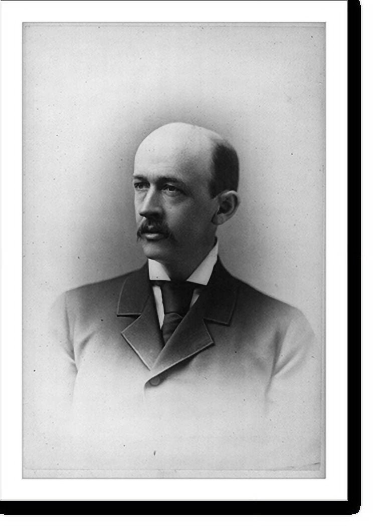 Historic Print, [William Graham Sumner, 1840-1910, head and shoulders ...