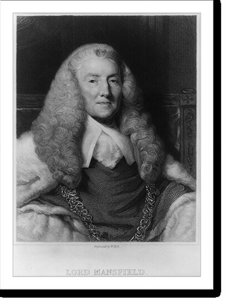 Historic Print, [William Murray, 1st Earl of Mansfield, 1705-1793, head ...