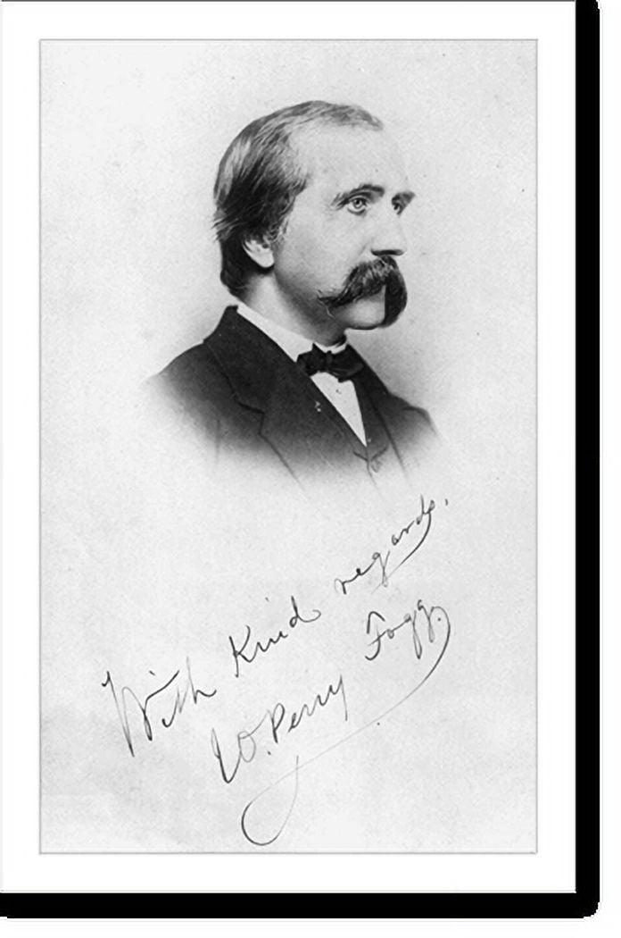 Historic Print, [William Percy Fogg, head and shoulders, facing right ...