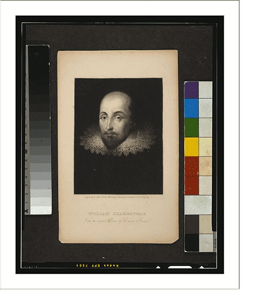 Historic Print, William Shakespear - from the original picture by ...