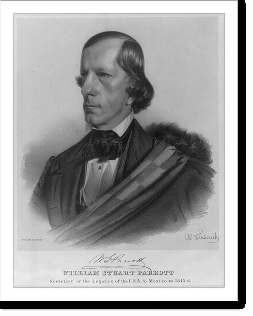 Historic Print, William Stuart Parrott, Secretary of the Legation of ...