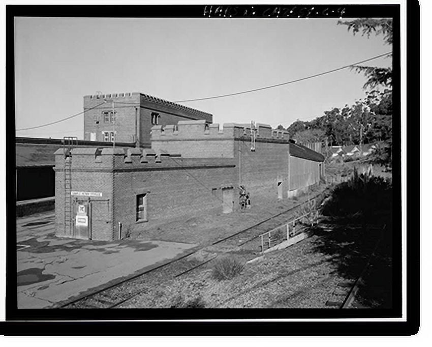 Historic Print, Winehaven, Warehouse, Point Molate Naval Fuel Depot ...