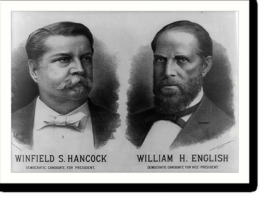Historic Print, Winfield S. Hancock. Democratic candidate for President ...