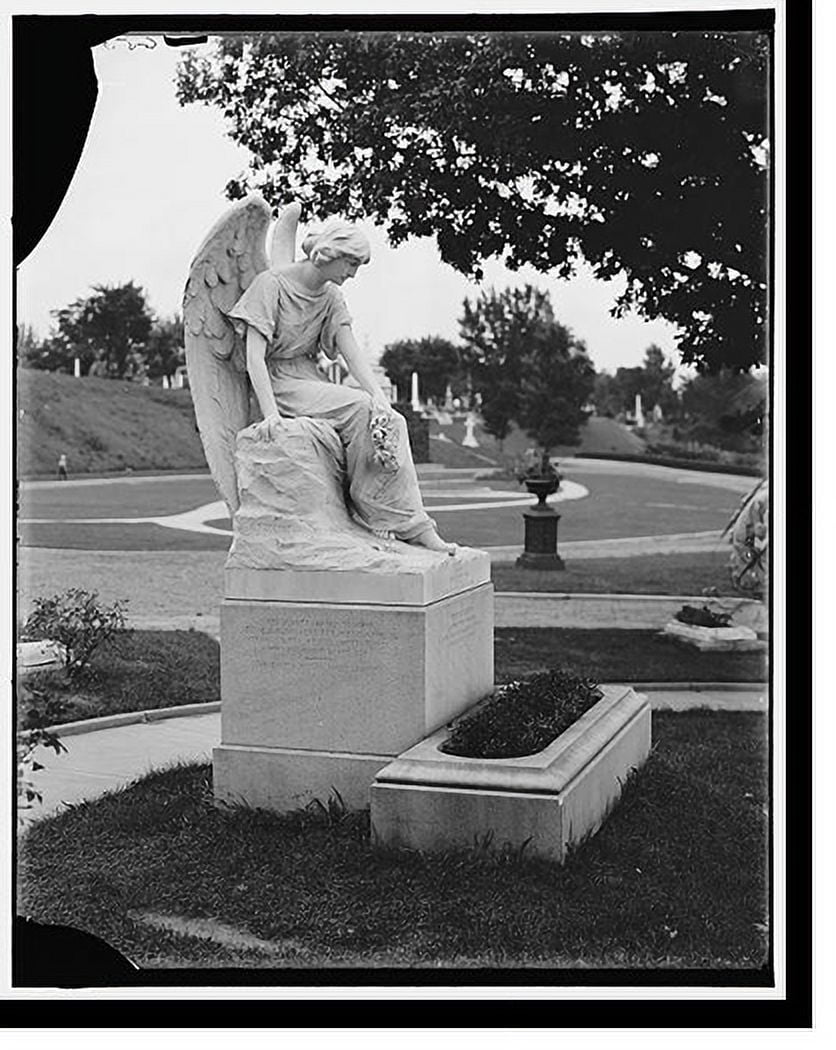 Historic Print, Winnie Davis memorial, Hollywood [Cemetery], Richmond, Va. - 2, 16" x 20 ...