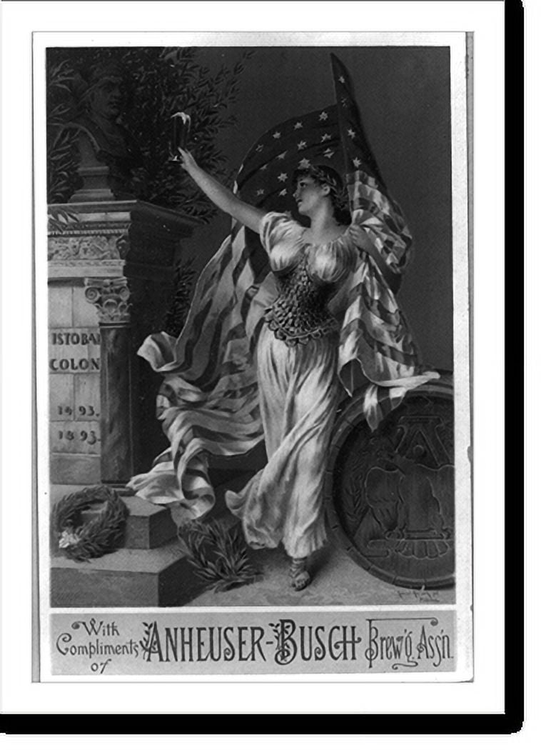 Historic Print, With compliments of Anheuser-Busch Brewg. Assn., 16" x ...