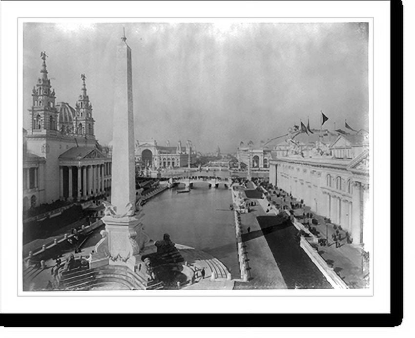 Historic Print, [World's Columbian Exposition, Chicago, 1893: view ...