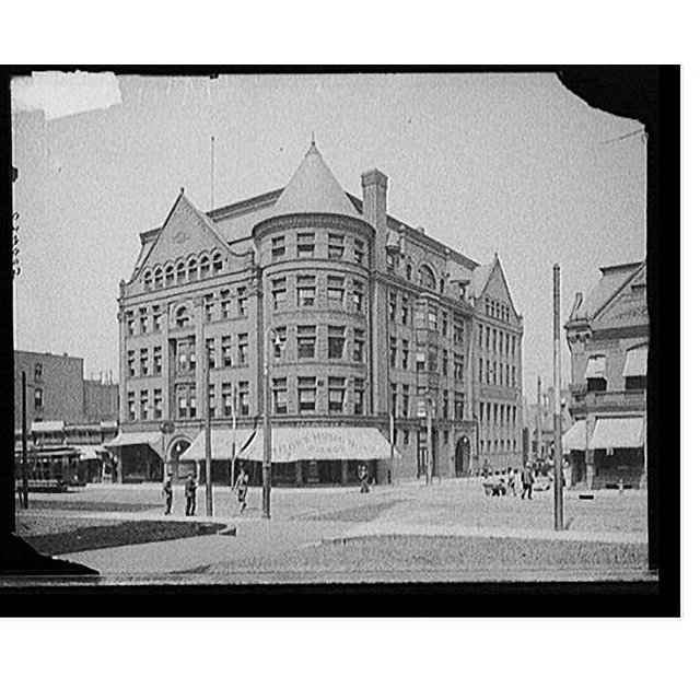 Historic Print, [YMCA Building, Springfield, Mass.], 16" x 20 ...