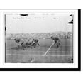 Historic Print, Yale-West Point football game, line-up of Yale men, 16 ...