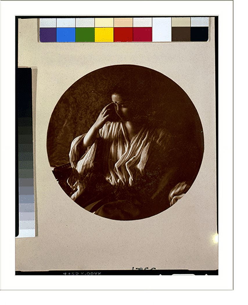 Historic Print, [Young woman (Nancy Lovis (Kraft)) in Middle Eastern ...