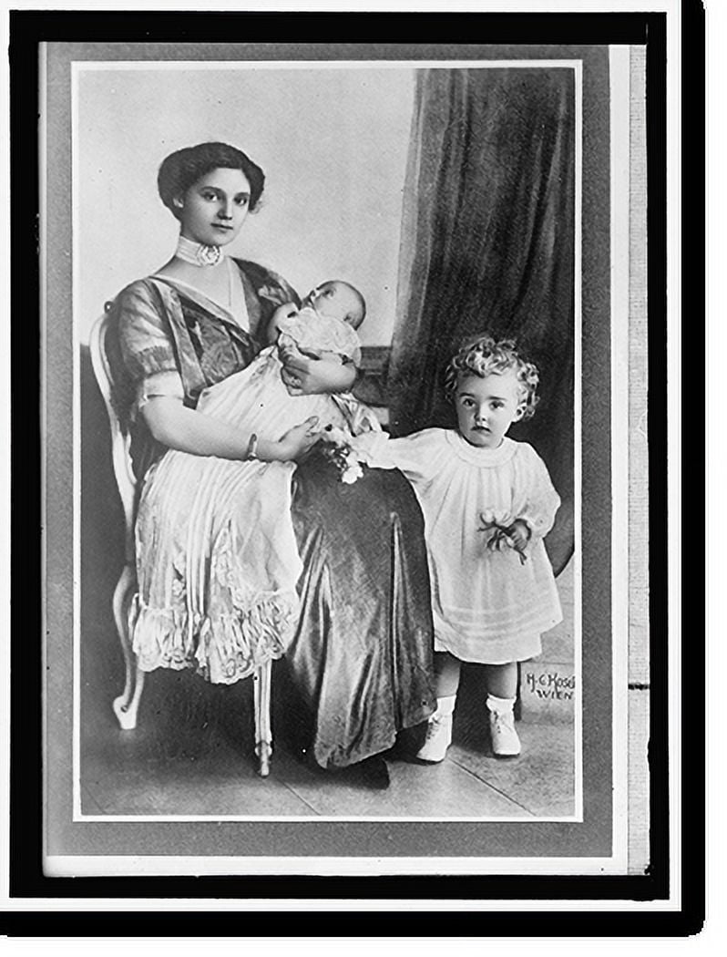 Historic Print, ZITA, H.R.H. EMPRESS OF AUSTRIA, BORN 1892, PRINCESS OF ...