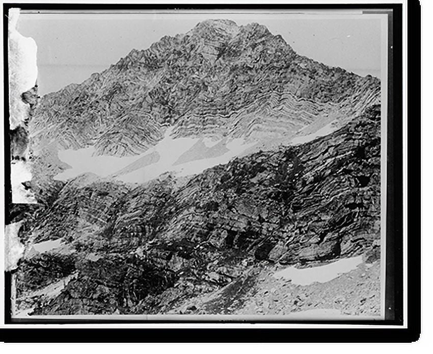 Historic Print, A geographical curiosity: Mt. Edwards, in Glacier ...