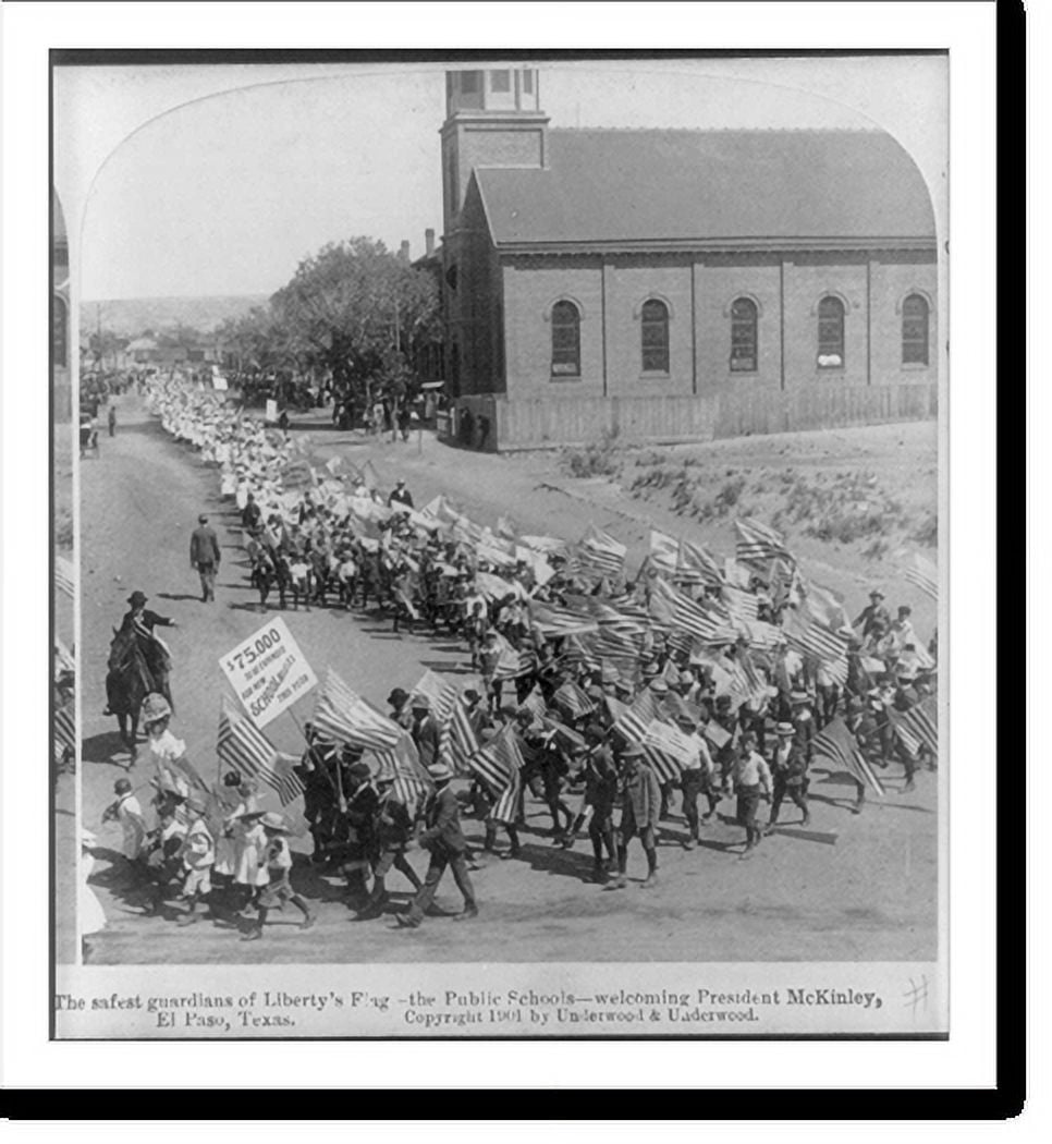 Historic Print, The safest guardians of Liberty's Flag - the public ...