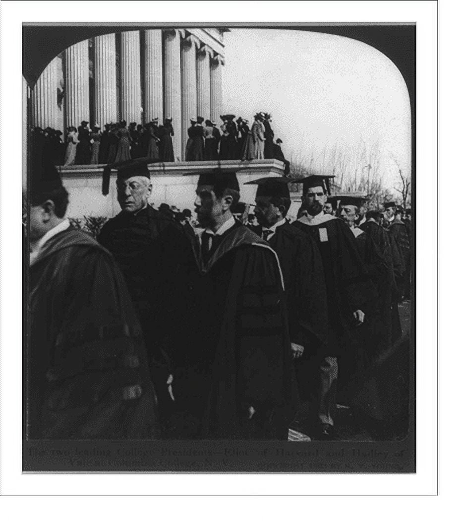 Historic Print, The two leading college presidents [Charles William ...