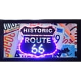Historic Route 66 Framed LED Sign - Walmart.com