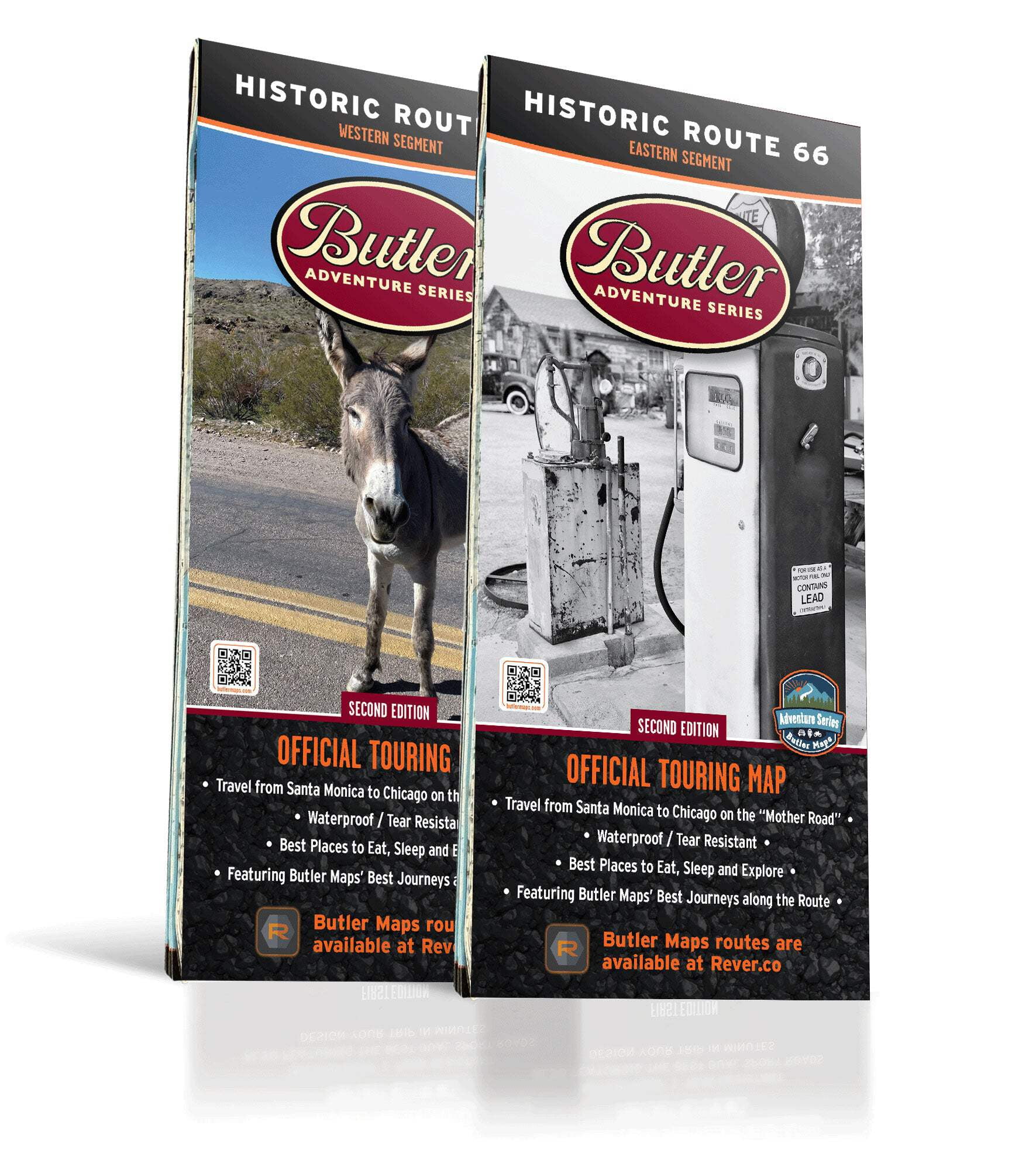 Historic Route 66 Map - Rt 66 Experience Series Map - Walmart.com