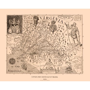 Historic State Map - South Carolina - Cram 1888 - 27.61 x 23 - Vintage ...