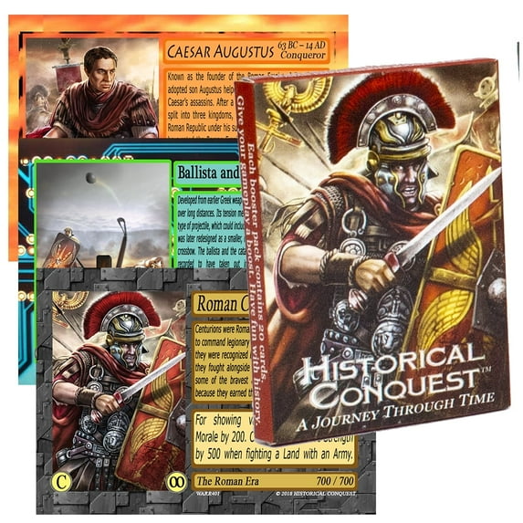 Historical Conquest History Card Game – Roman Republic Expansion Pack ...