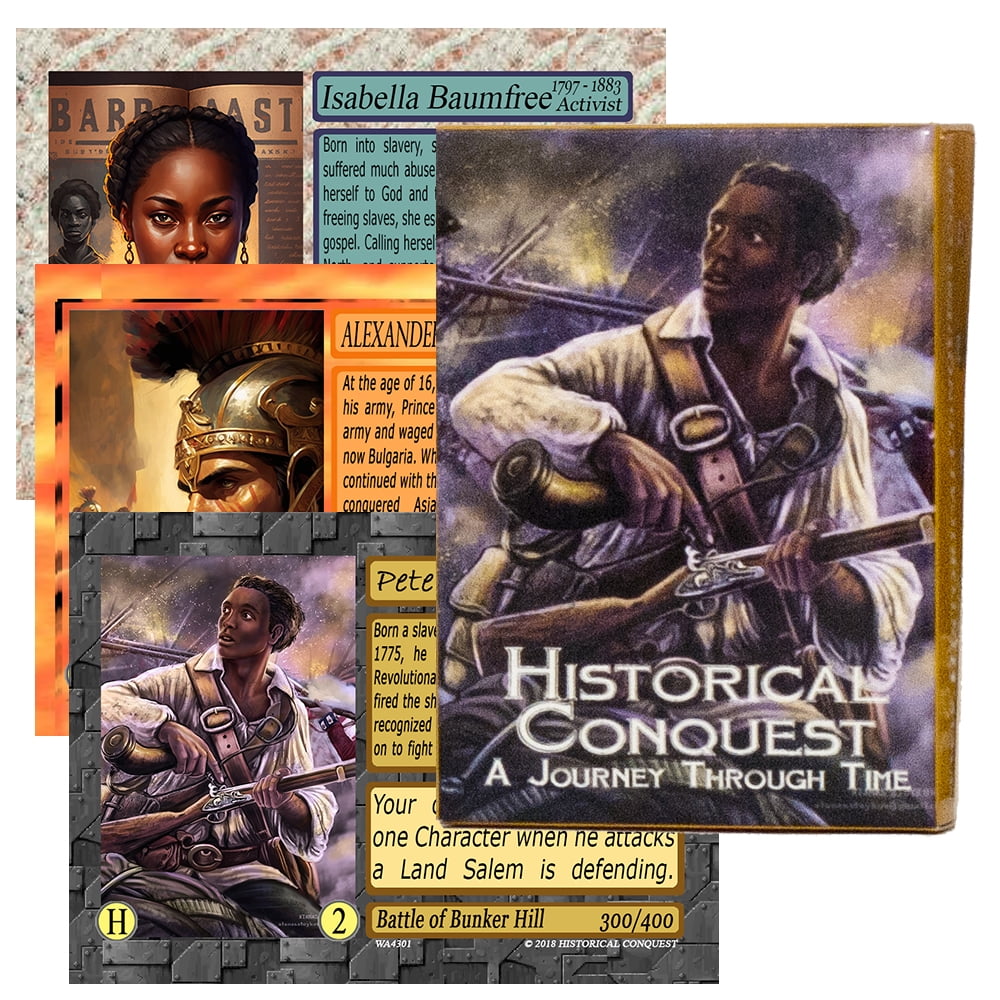 Historical Conquest Starter Deck - Peter Salem History Card Game ...