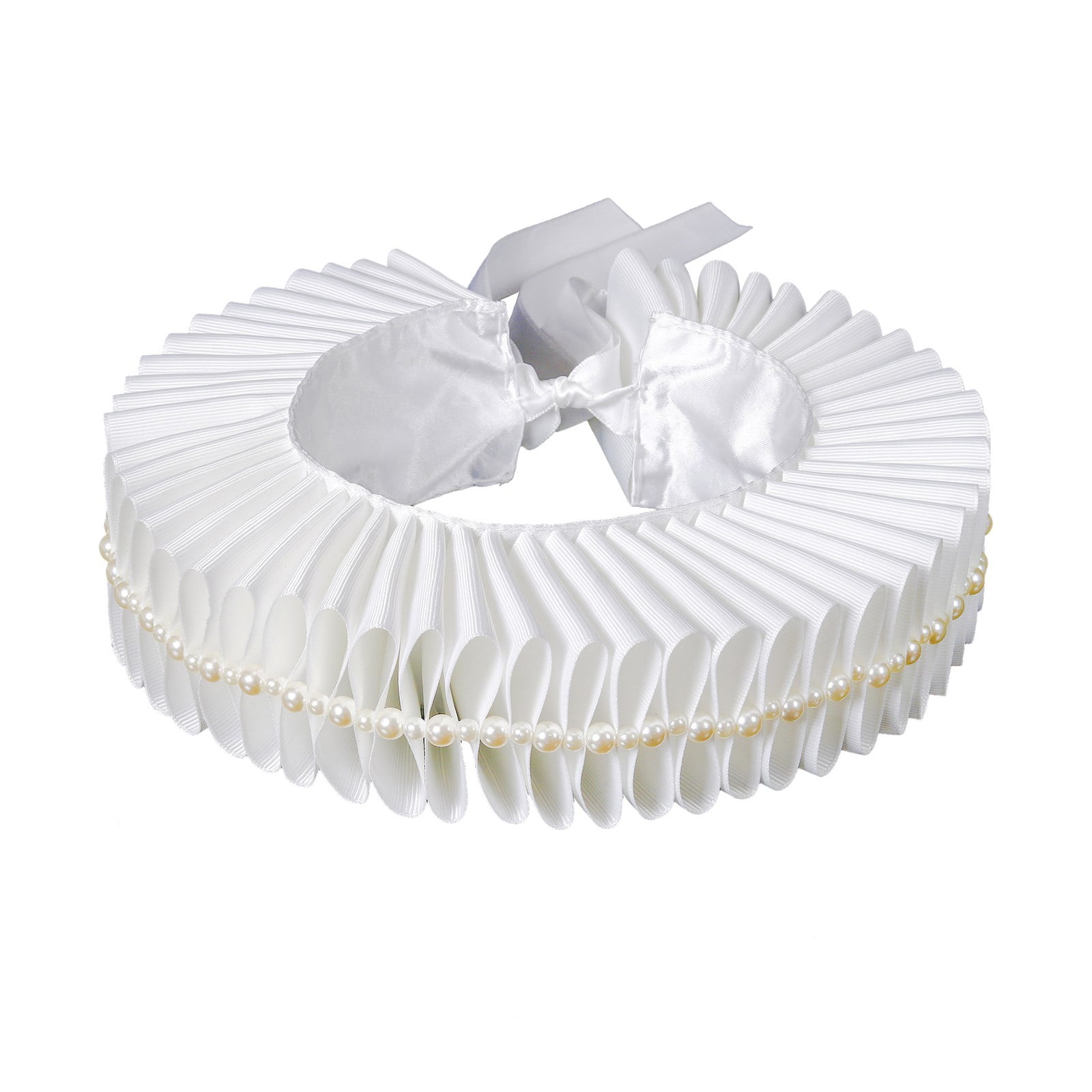 Elizabethan Ruff Collar Detachable Neck Ruff Decorative Collar With ...