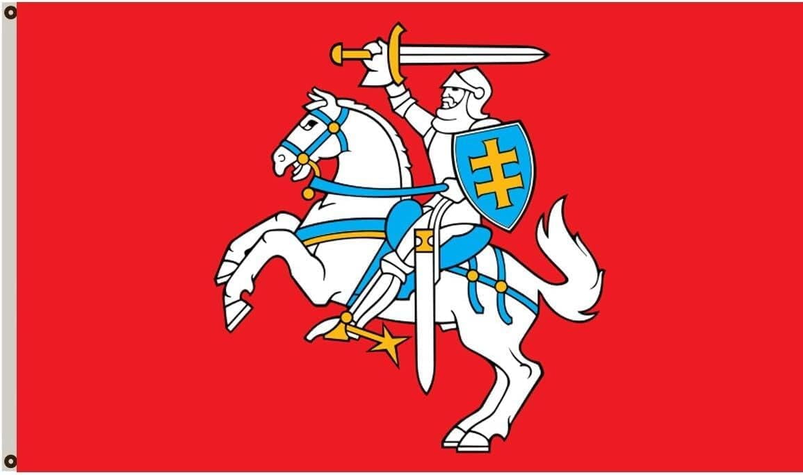Historical State Flag of Lithuania Banner 5x8ft - Walmart.com