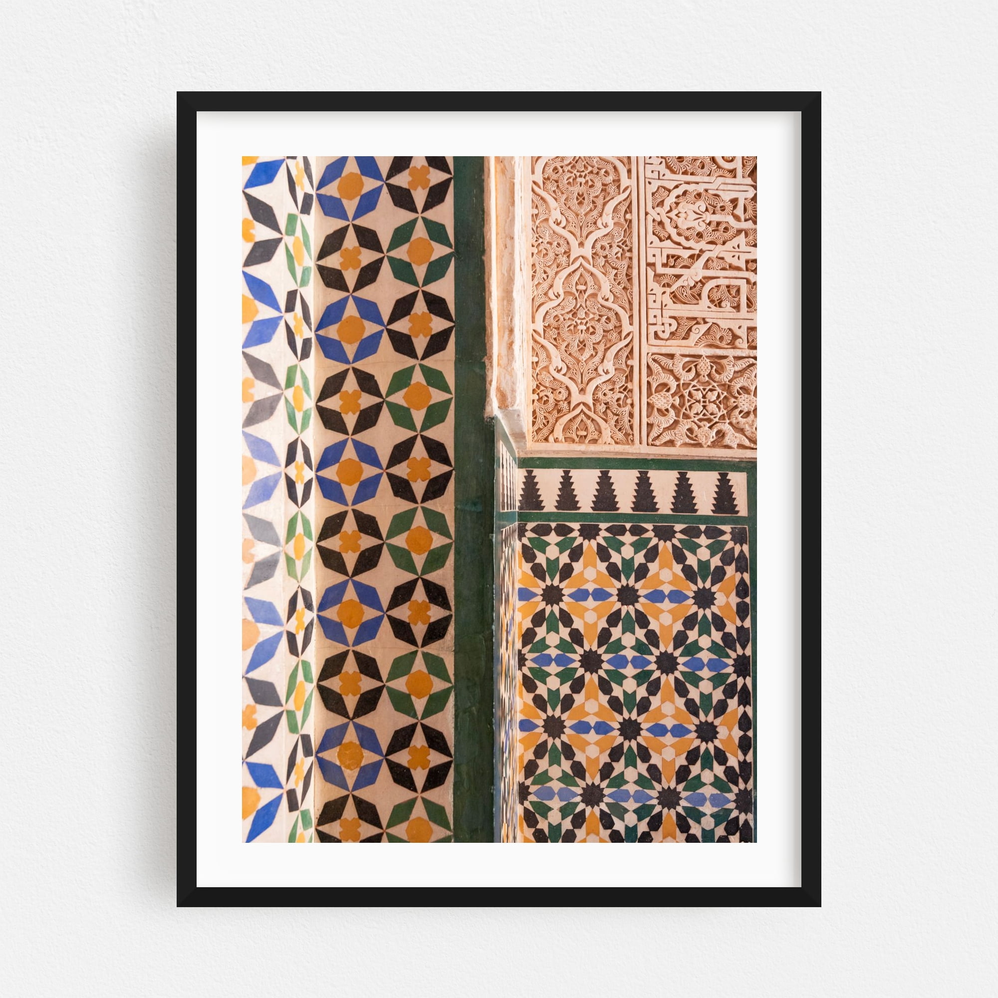 Historical Tiles - Alhambra Granada Spain - Granada Andalusia Spain ...