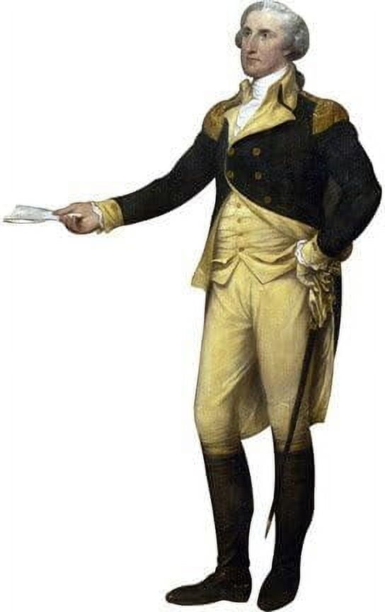 HistoricalCutouts H25001V2 George Washington 2 Cardboard Cutout Standup ...
