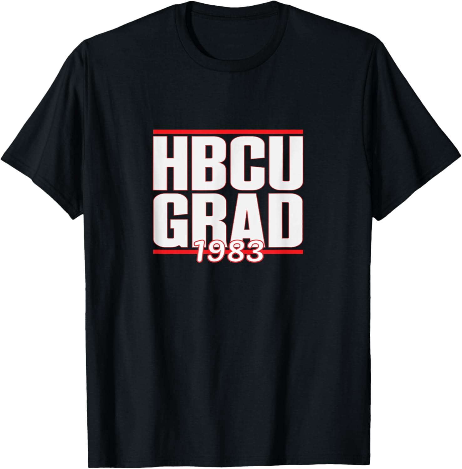 Historically Black College University Alumni 1983 Grad HBCU T-Shirt ...
