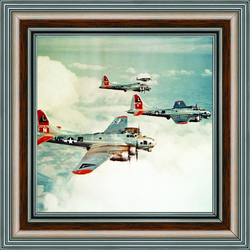 Historically Yours Boeing B-17 Plane Formation, Aviation Picture Frame ...