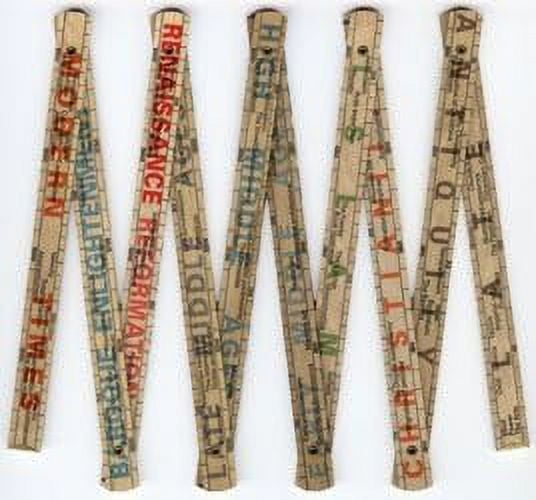 History By the Meter Folding Ruler - Walmart.com