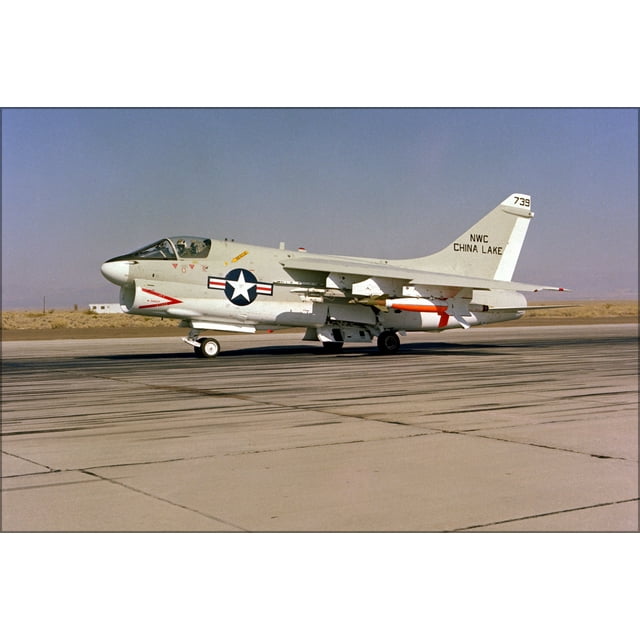 History Galore Vought A-7C Corsair II with Laser-Guided Bomb China Lake ...