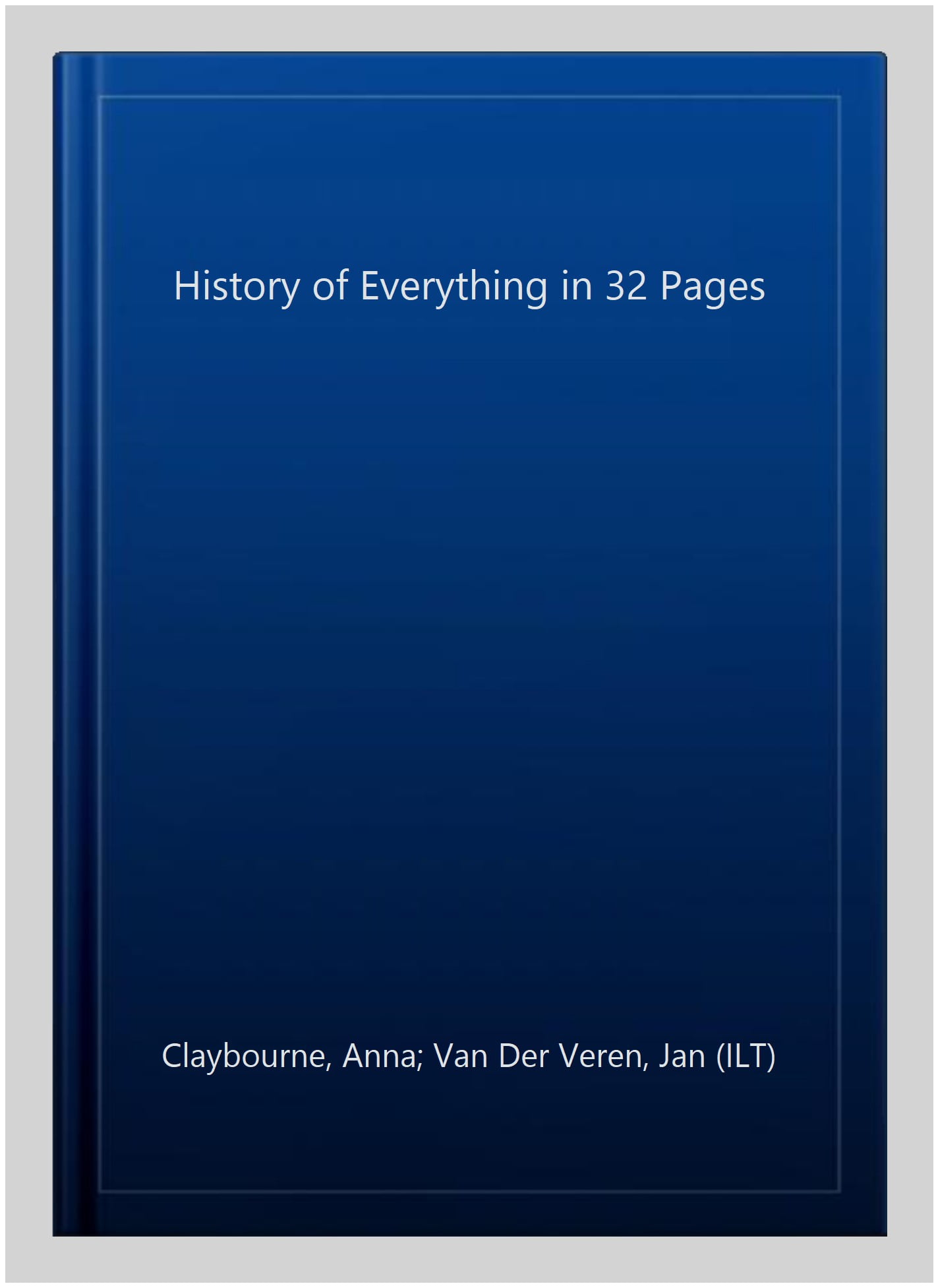 History Of Everything In 32 Pages - Walmart.com