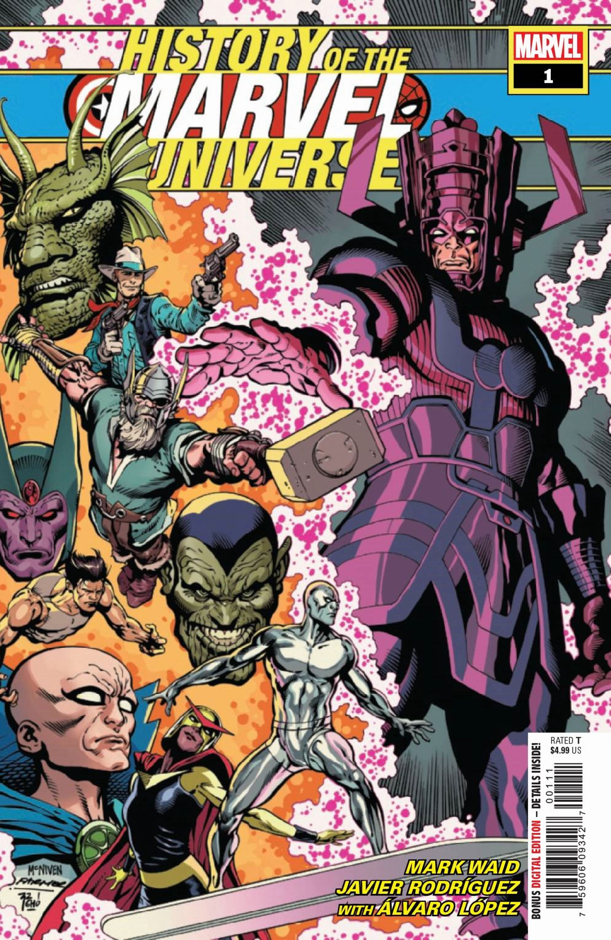 History Of Marvel Universe #1 () Marvel Comics Comic Book - Walmart.com