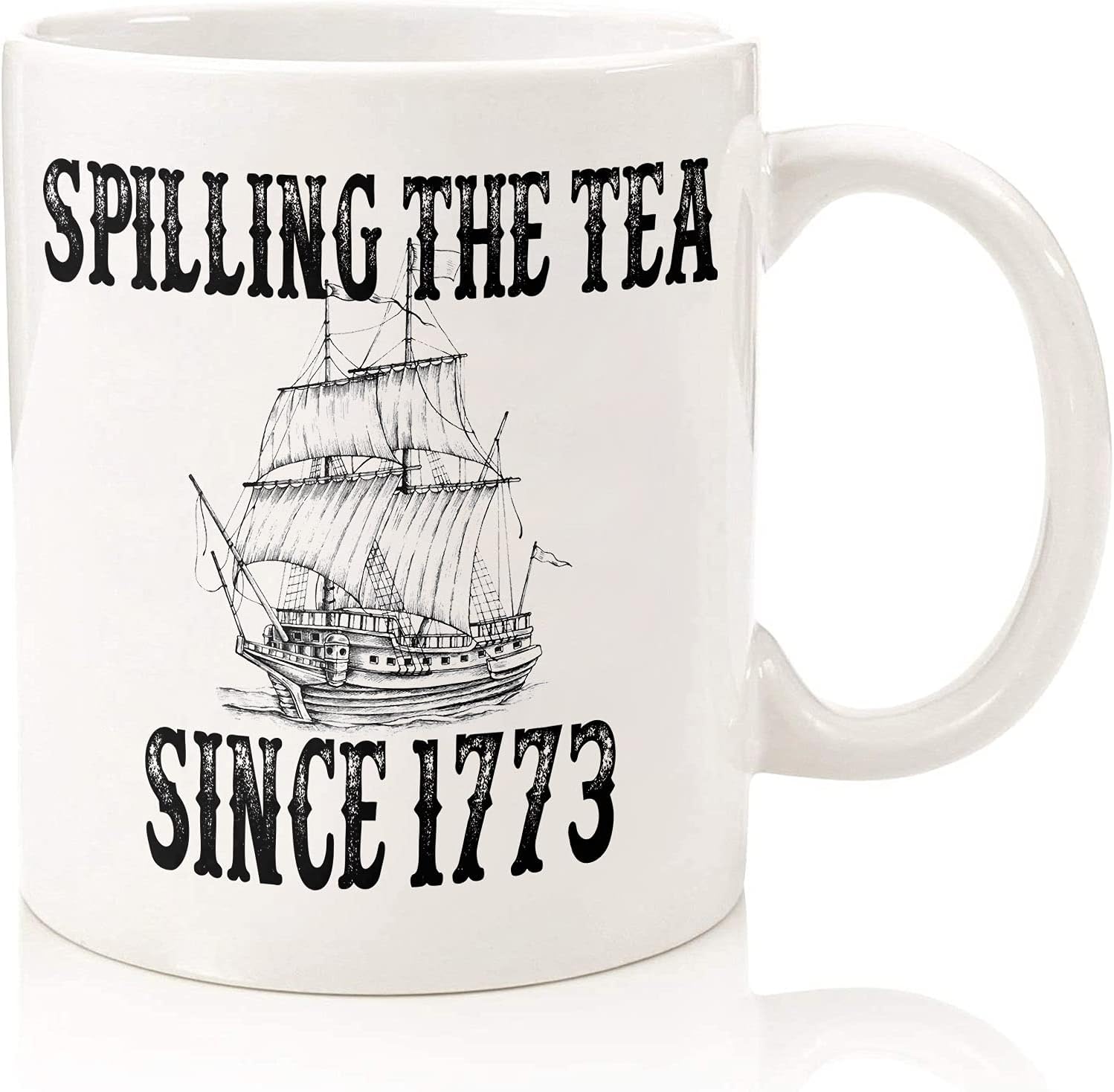 History Teacher Gift Spilling the Tea Since 1773 Coffee Cup ...