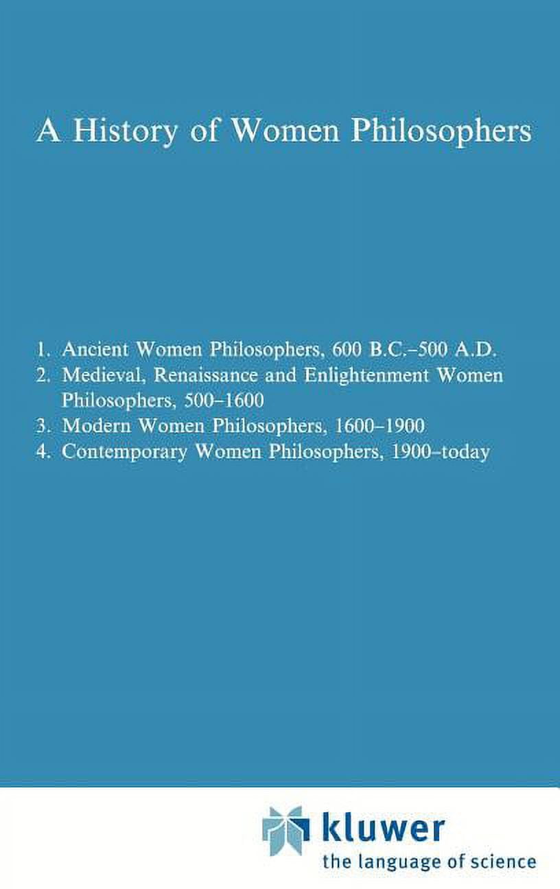 History of Women Philosophers A History of Women Philosophers: Medieval ...