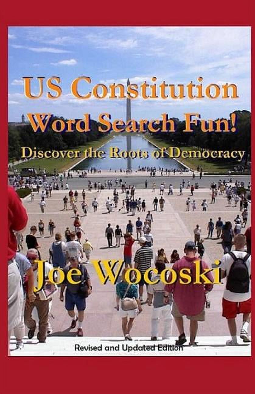 History Word Search Fun US Constitution Word Search Fun!: Discover the ...