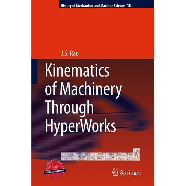 History of Mechanism and Machine Science: Kinematics of Machinery ...
