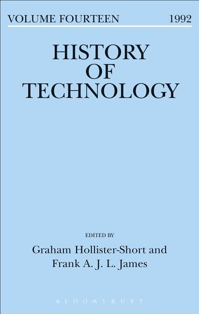 History of Technology: History of Technology Volume 14 (Hardcover ...