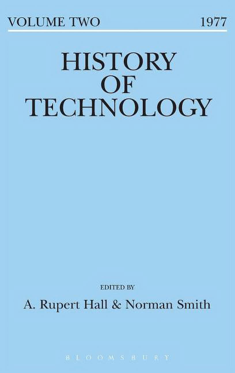 History of Technology History of Technology Volume 2, (Hardcover ...