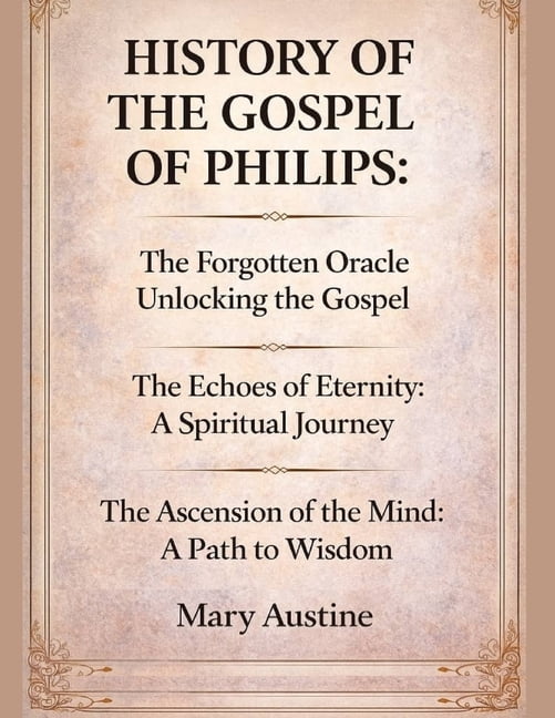 History of the Gospel of Philips: The Forgotten Oracle Unlocking the ...