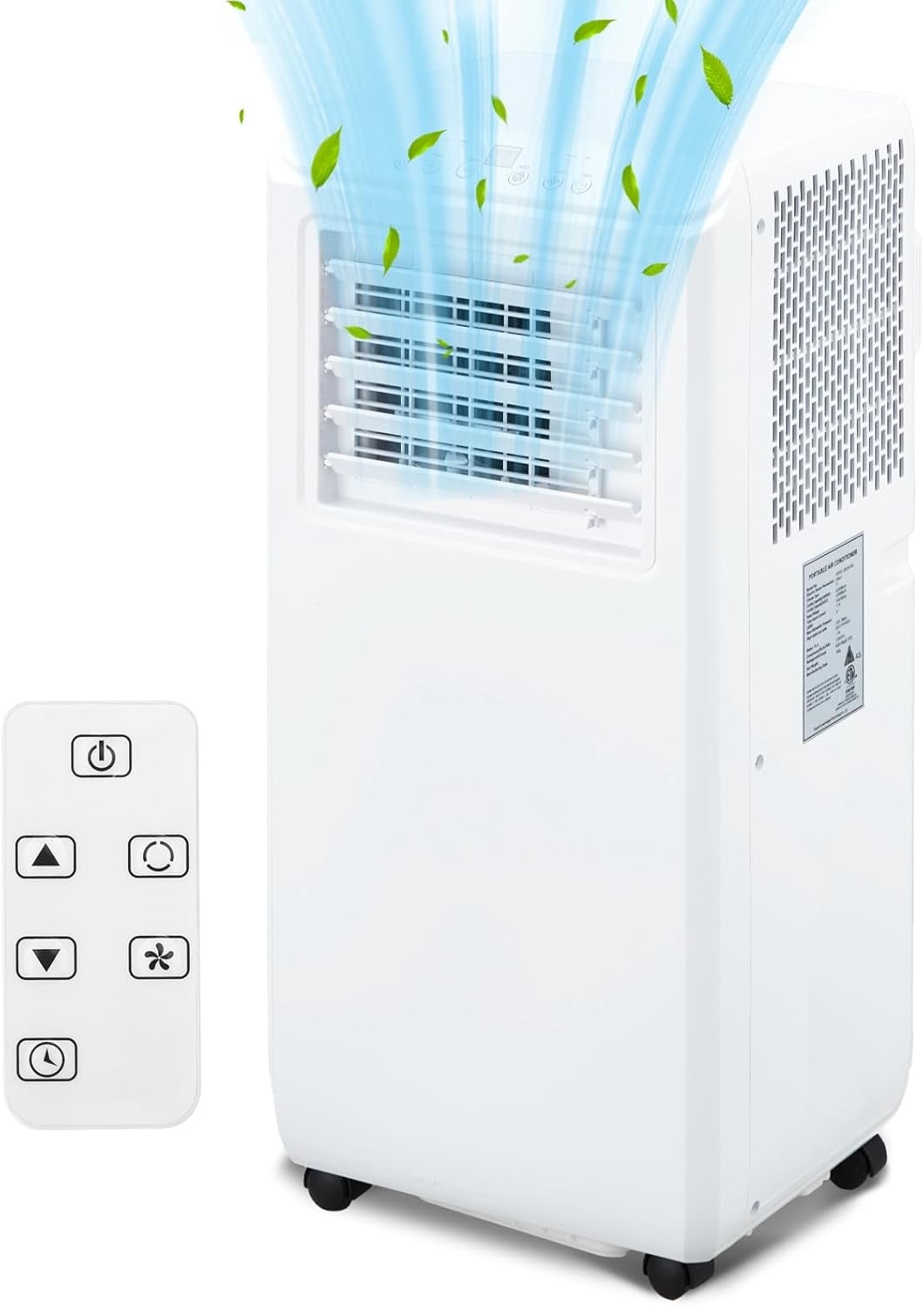 Historyli 10,000 BTU Portable Air Conditioner, Standing AC Unit, 3 ...