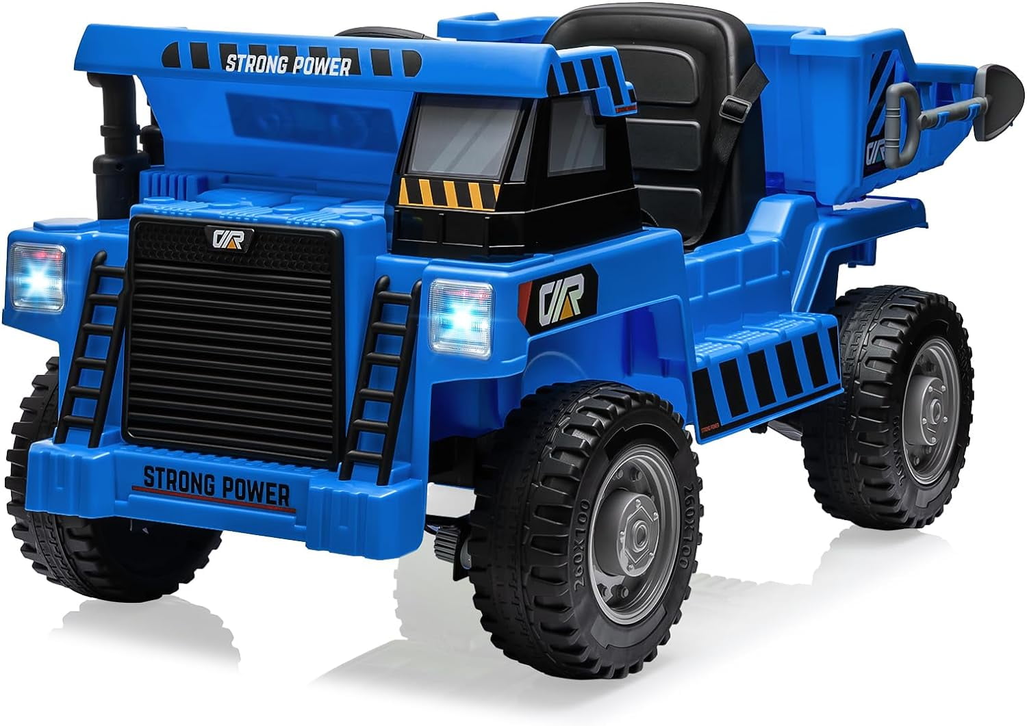 Historyli 12V Ride on Dump Truck, Ride on Car with Electric Dump Bed, Remote Control and Extra ...