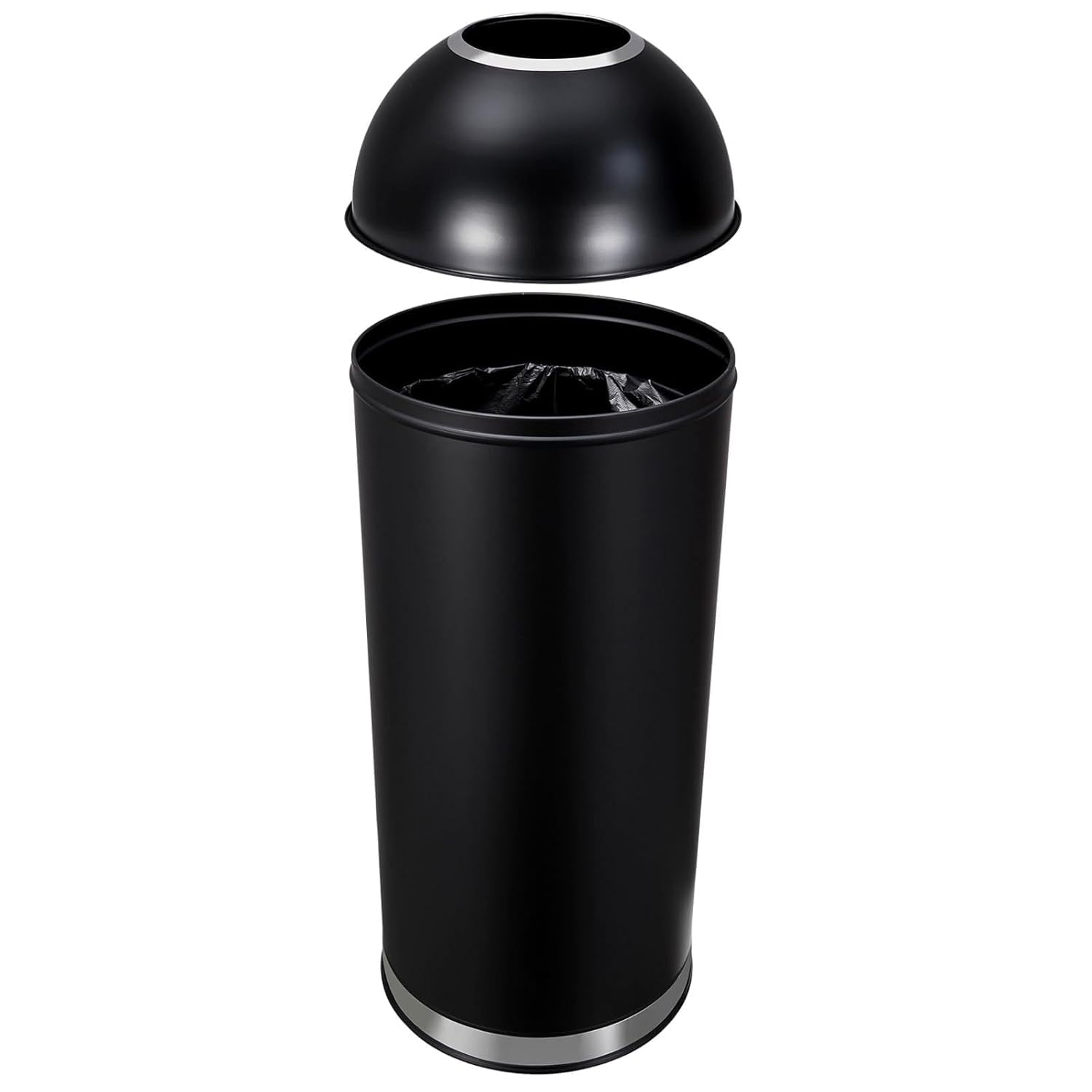 Historyli 17 Gal/65 L Open Top Trash Can,Commercial Grade Heavy Duty ...