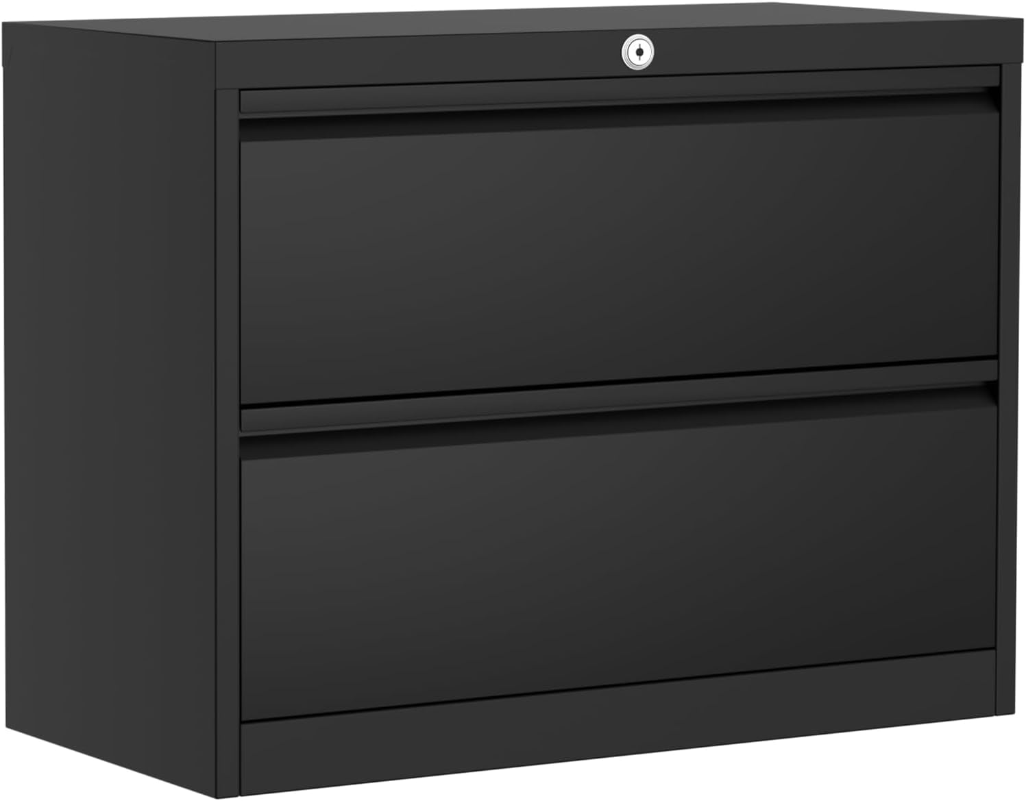 Historyli 2-Drawer File Cabinet with Lock, Metal Lateral Heavy Duty ...