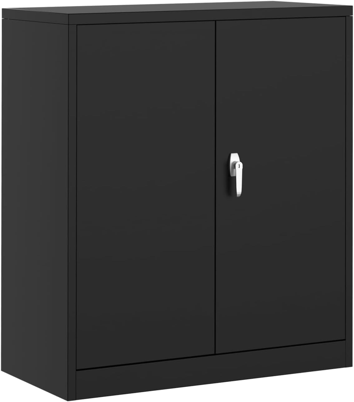 Historyli 35inch Metal Storage Cabinet with Locking Doors - Heavy-Duty ...