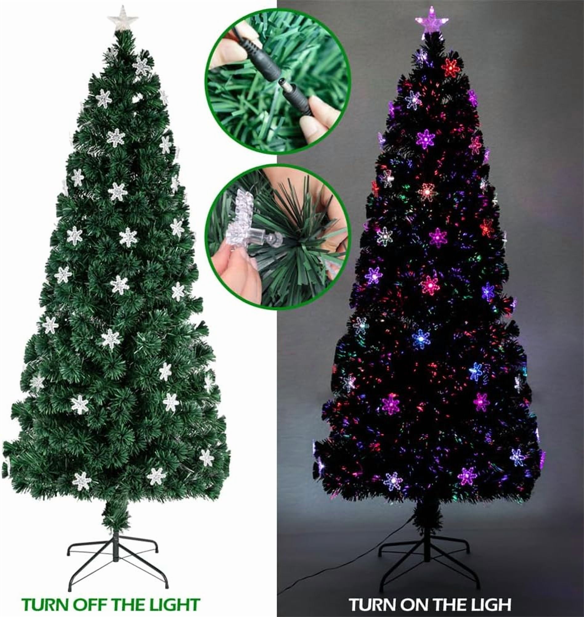 Historyli Christmas Tree, 6ft, for Home Decorating, Sturdy Realistic ...