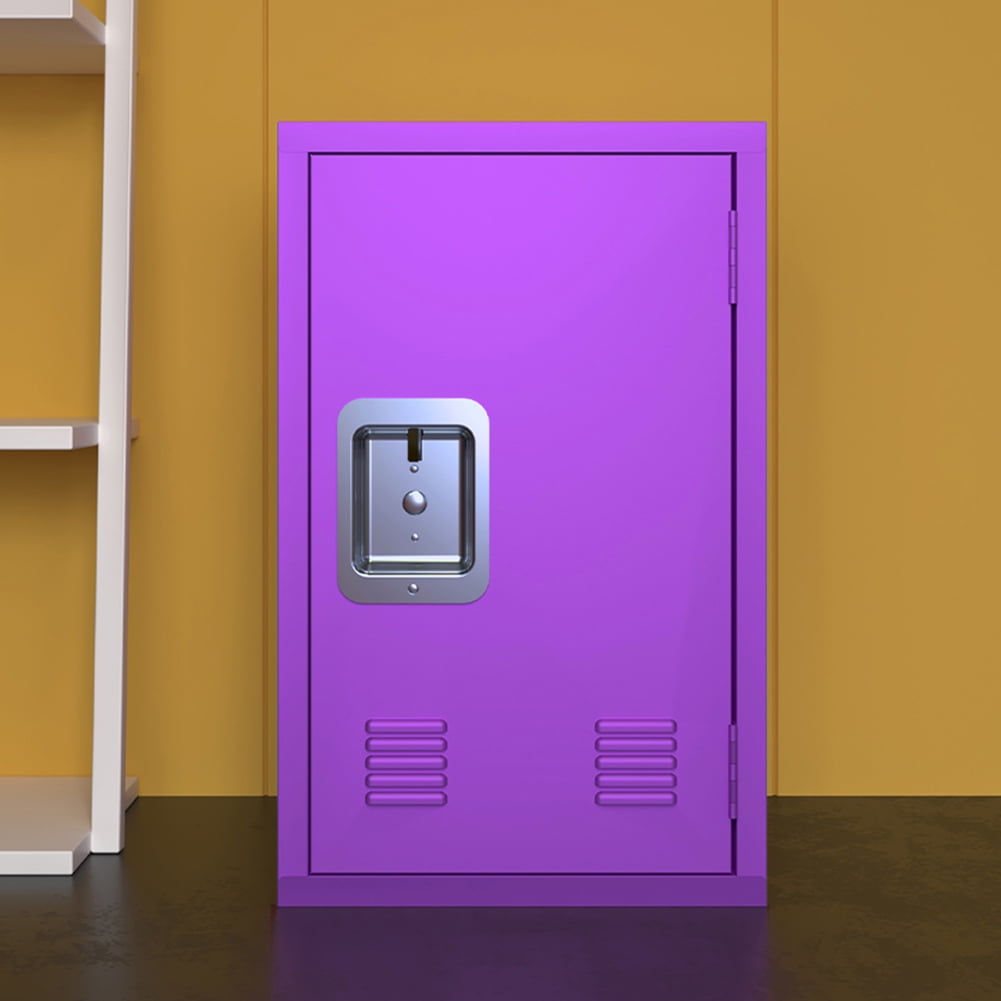 Historyli Go5H 24" H Small Locking Cabinet, Vertical Steel Lockable ...