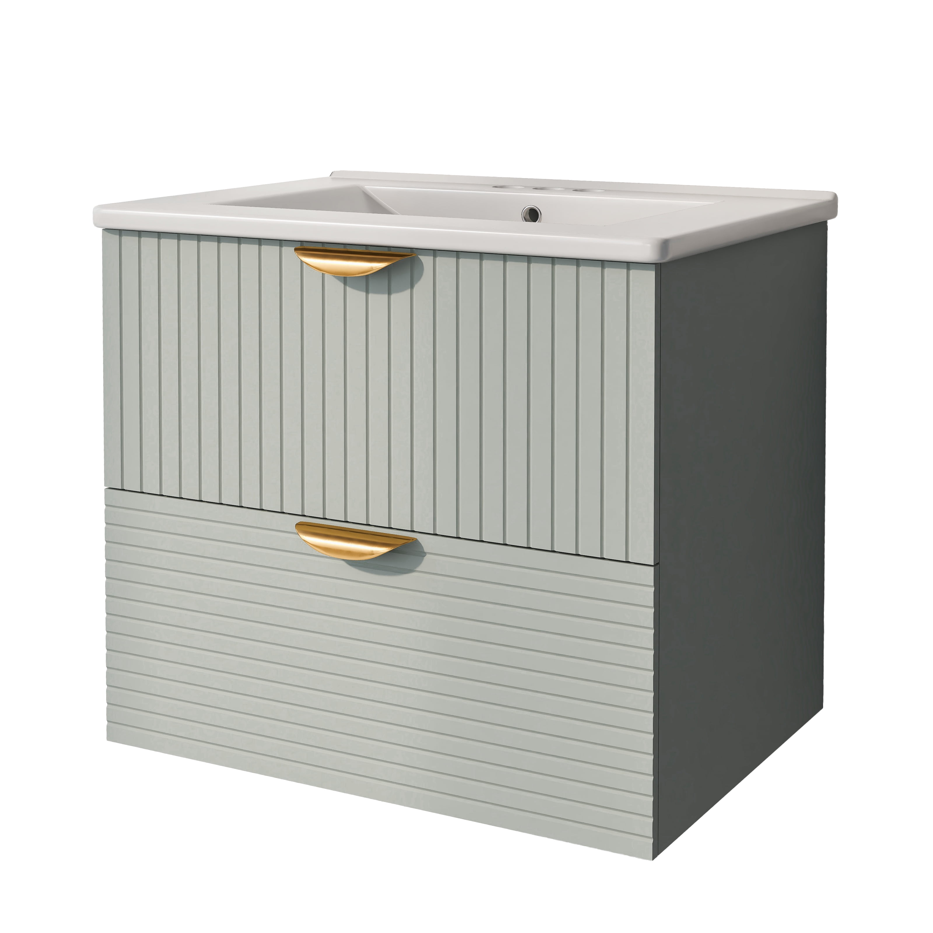 Historyli Go5H 24 Inch Bathroom Vanity, Bathroom locker With Top Sink ...