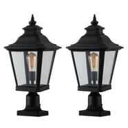 Vita 6"L x 6"W x 74"H Sturbridge Vinyl Lamp Post, White, VA94428 ...